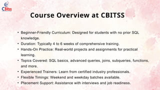 SQL for Beginners Learn from Scratch in Chandigarh for cbitss.pptx