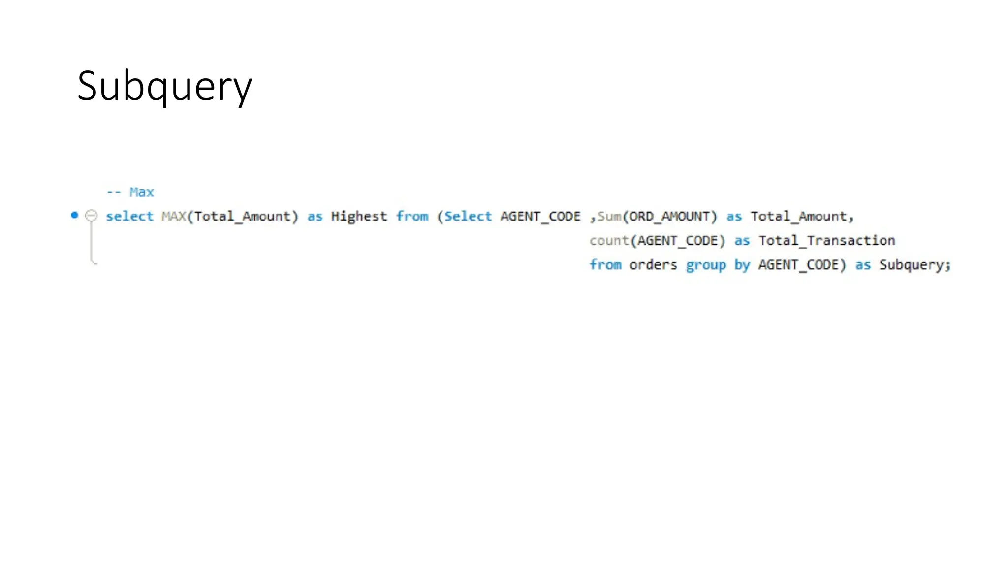Structured Query Language Powerpoint Presentation Ppt
