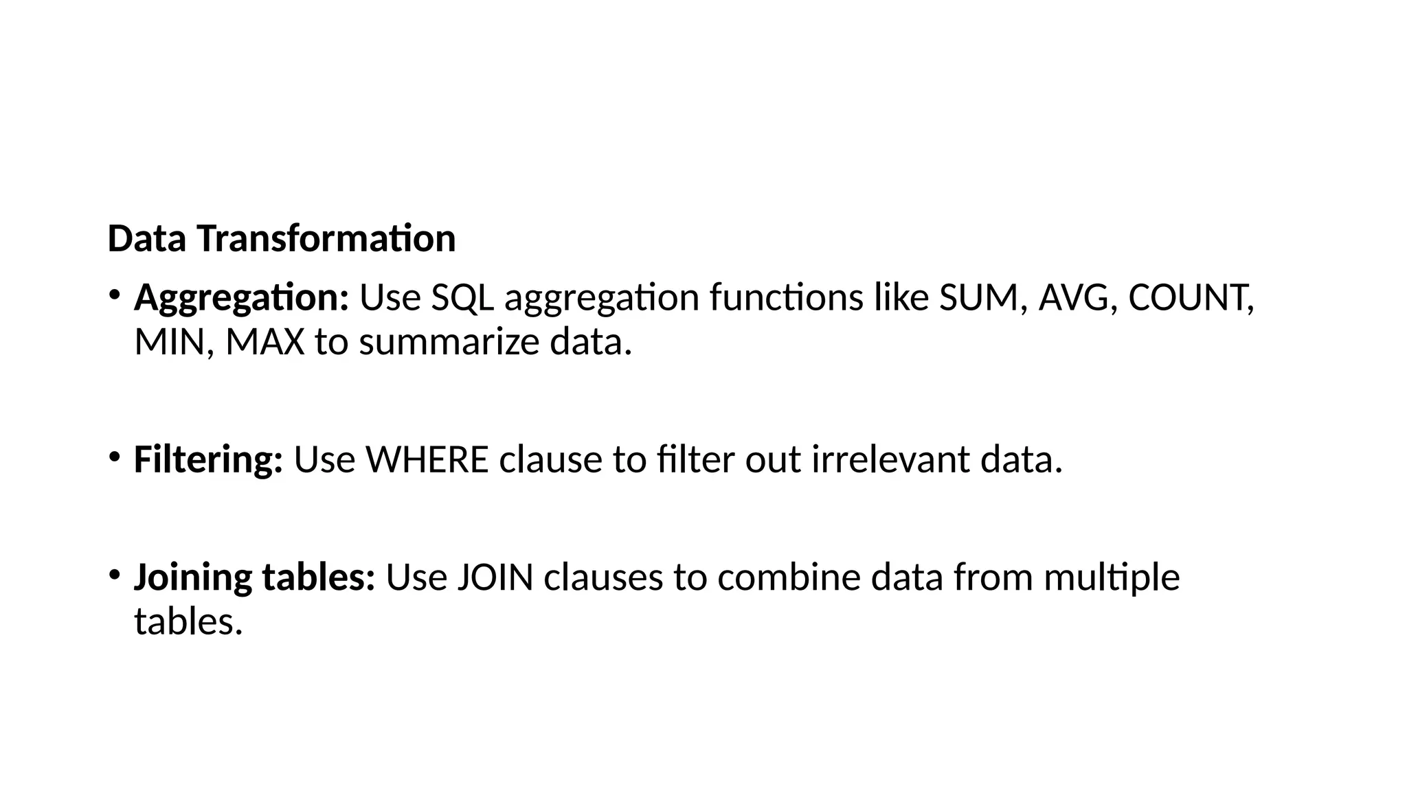 Structured Query Language Powerpoint Presentation Ppt
