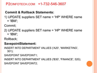 SQL for ETL Testing | PPTX
