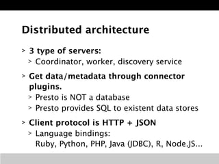 SQL for Everything at CWT2014 | PPT