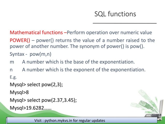 sql functions3.pdf about the function of sql | PPT