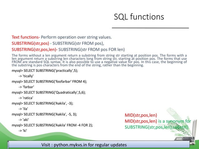sql functions3.pdf about the function of sql | PPT
