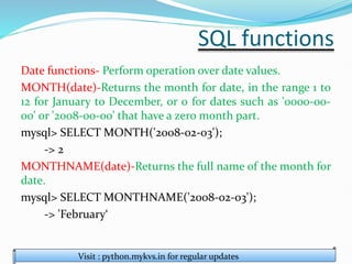 sql functions3 (1).pdf | Databases | Computer Software and Applications