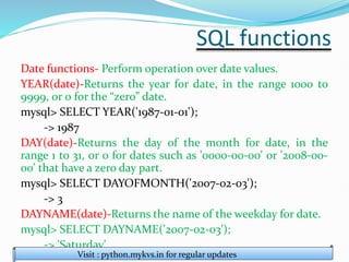 sql functions3 (1).pdf | Databases | Computer Software and Applications