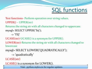 sql functions3 (1).pdf | Databases | Computer Software and Applications