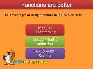 Sql Functions And Procedures | PPTX