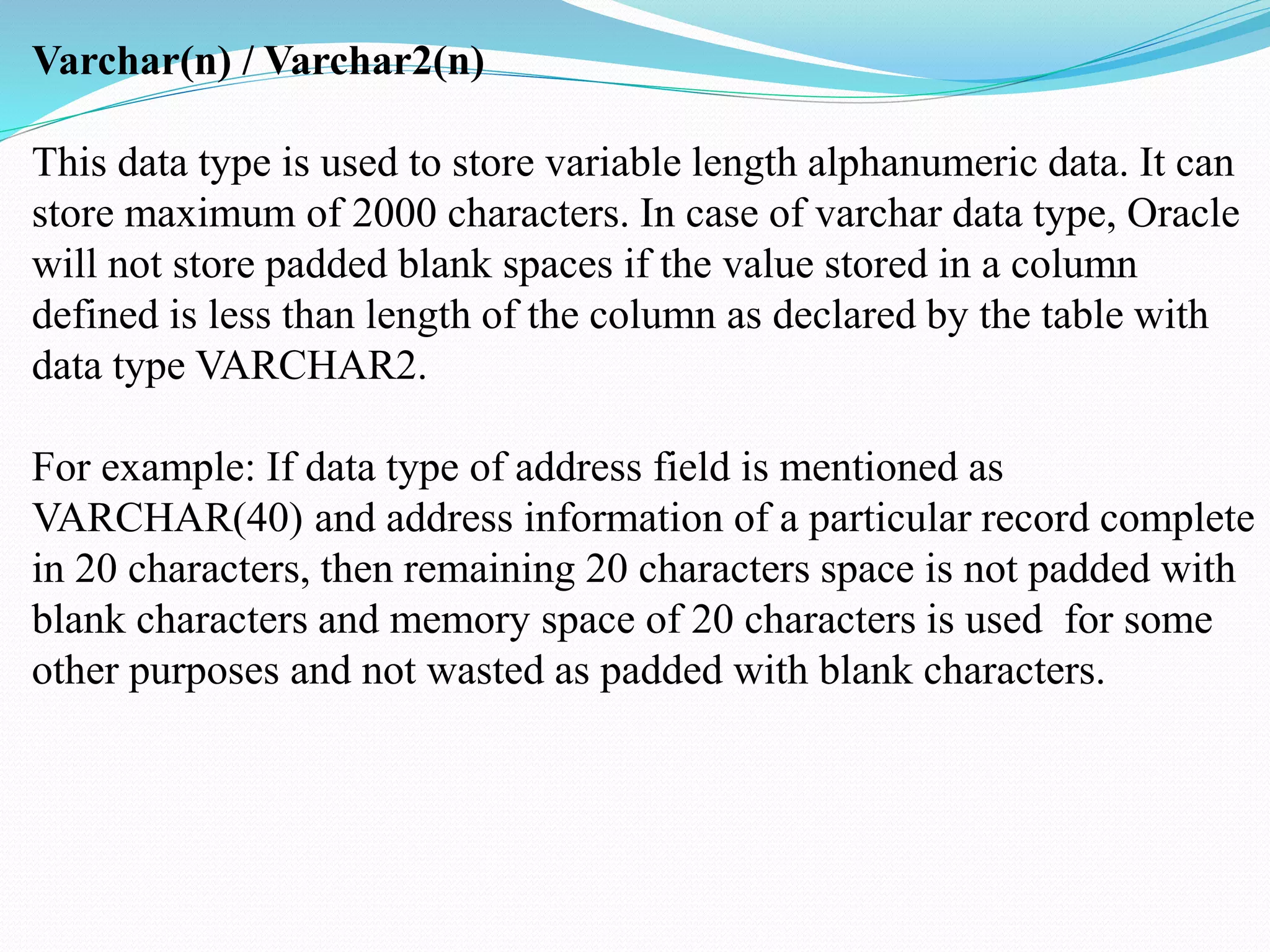 Sql fundamentals | PPTX