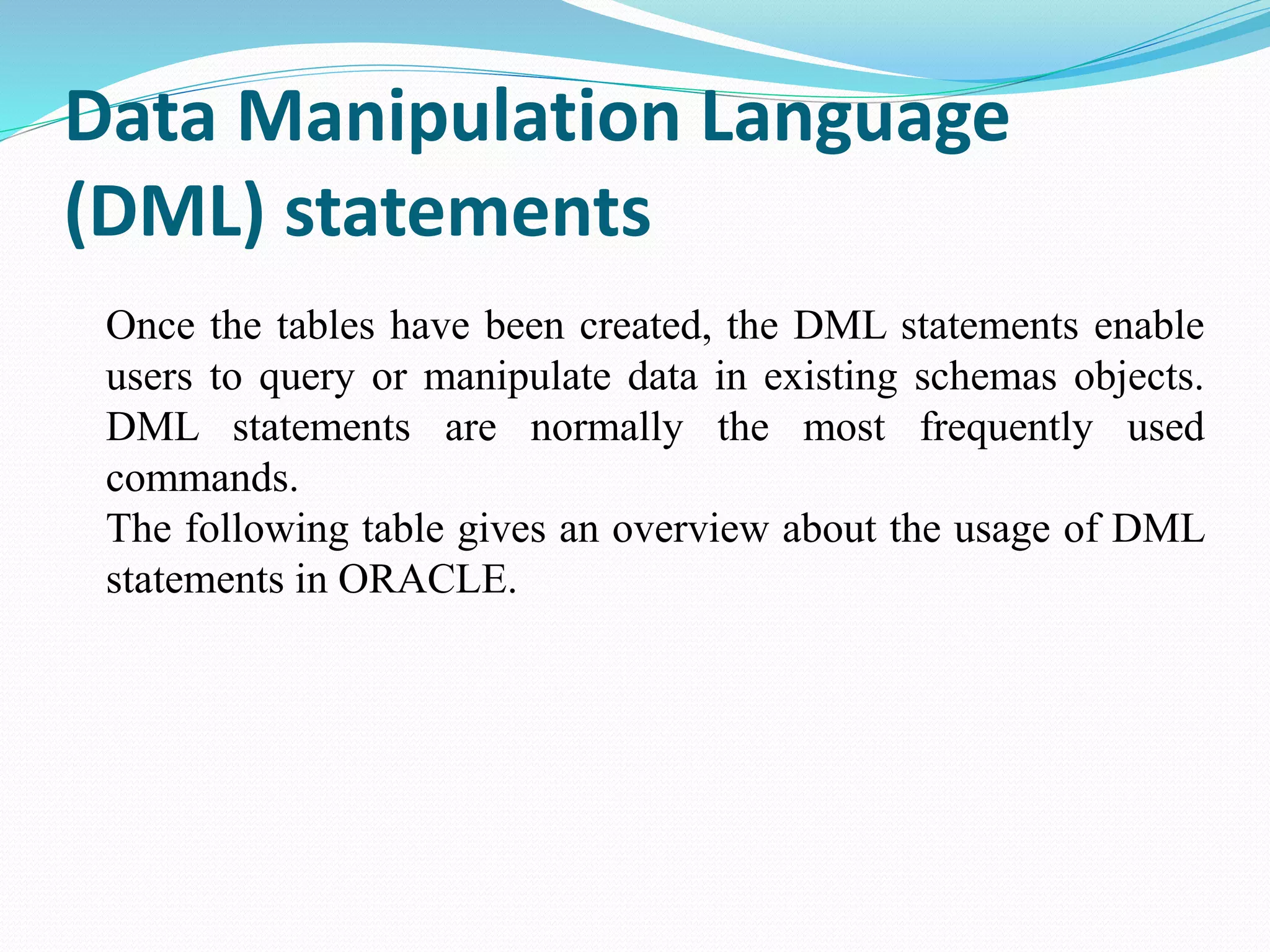Sql fundamentals | PPTX