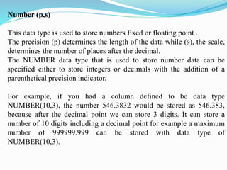 Sql fundamentals | PPTX