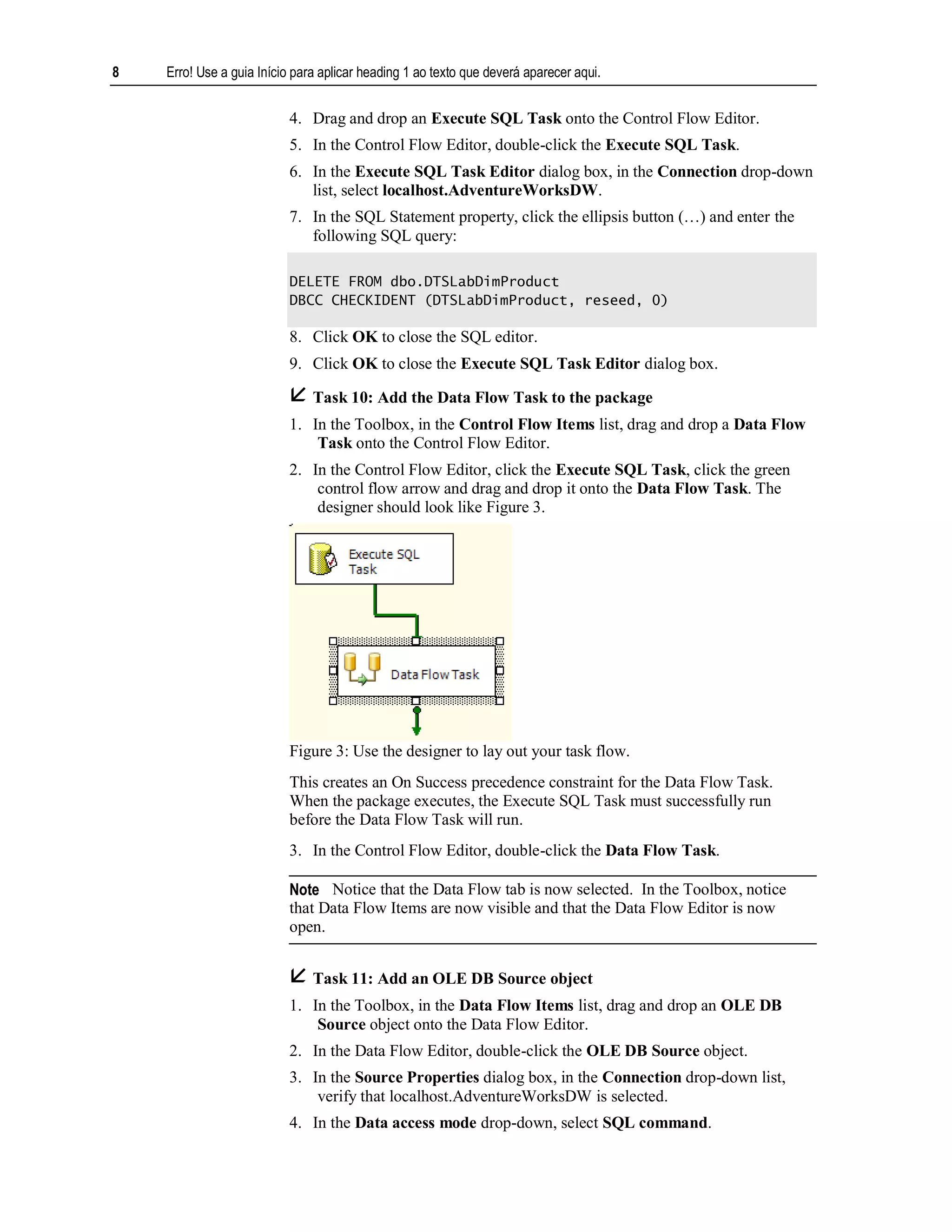 Hands-On Lab Data Transformation Services - SQL Server | PDF