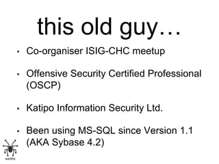 Protecting your data from SQL Injection attacks | PPTX