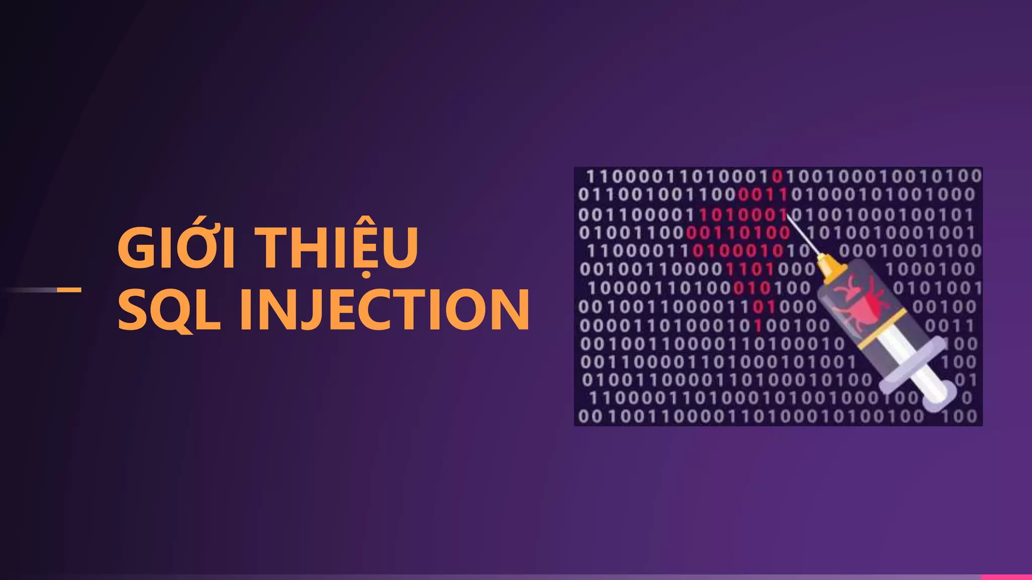 SQL Injection | PPTX
