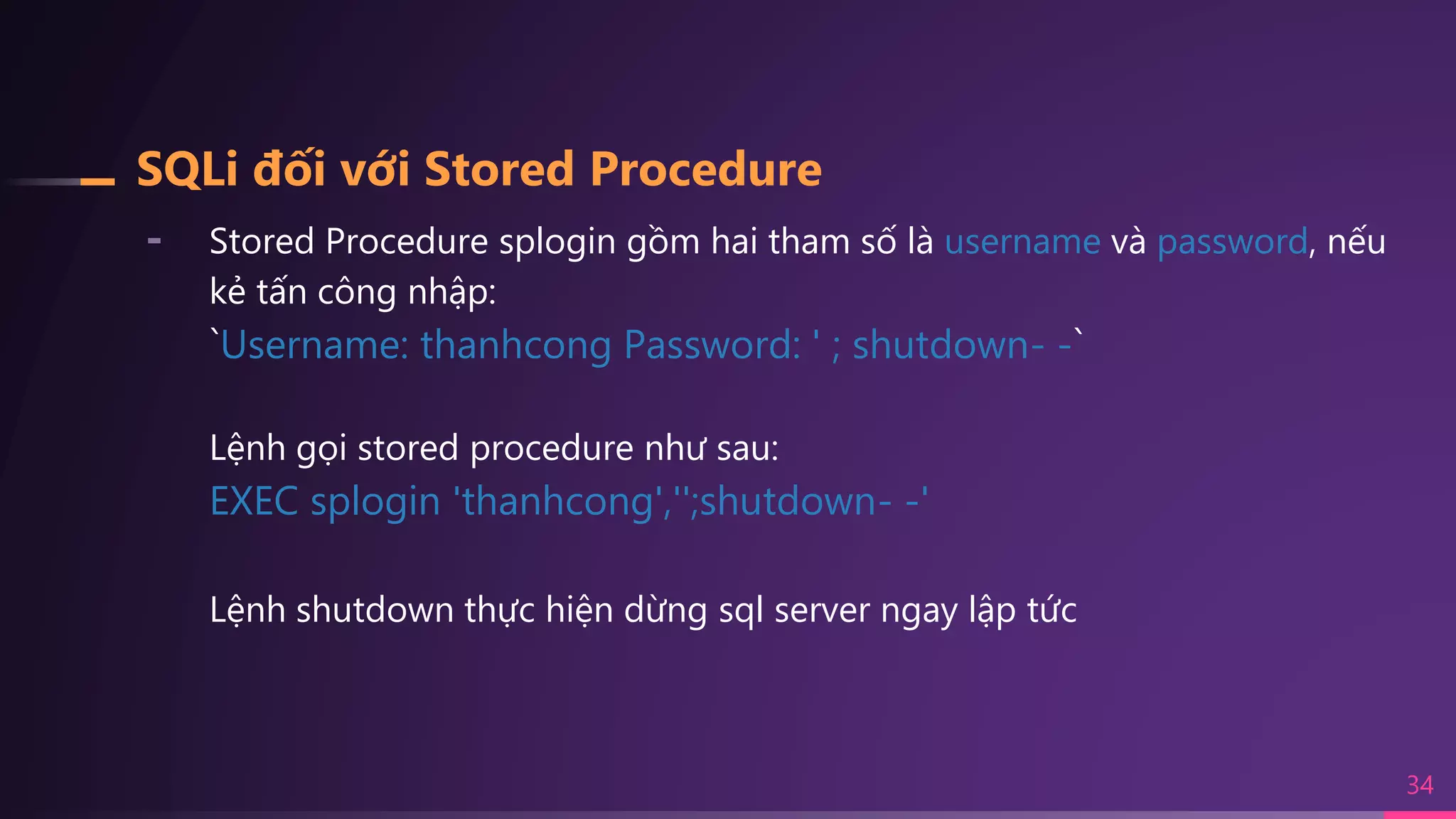 SQL Injection | PPTX
