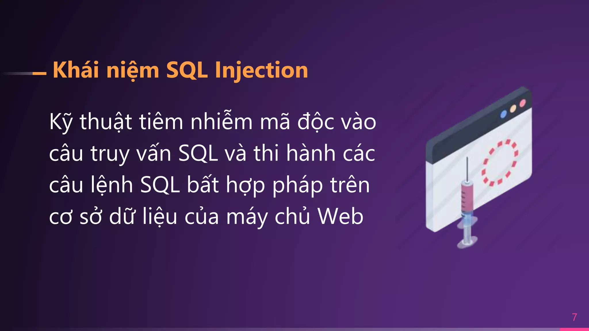 SQL Injection | PPTX