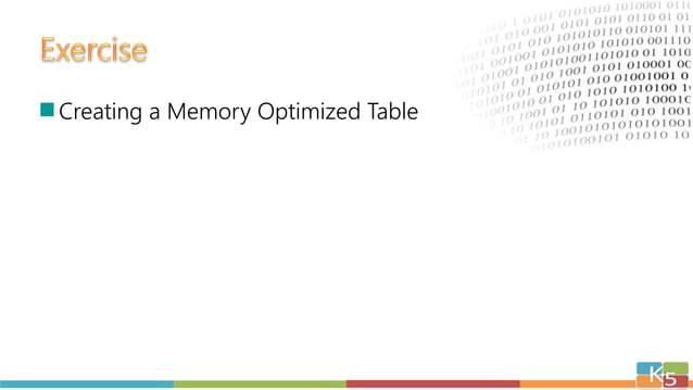 Sql in memory database | PPTX