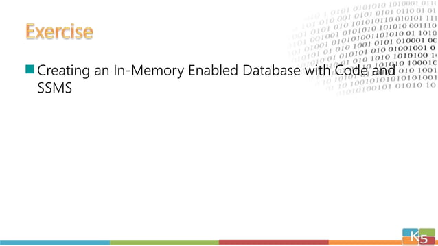 Sql in memory database | PPTX