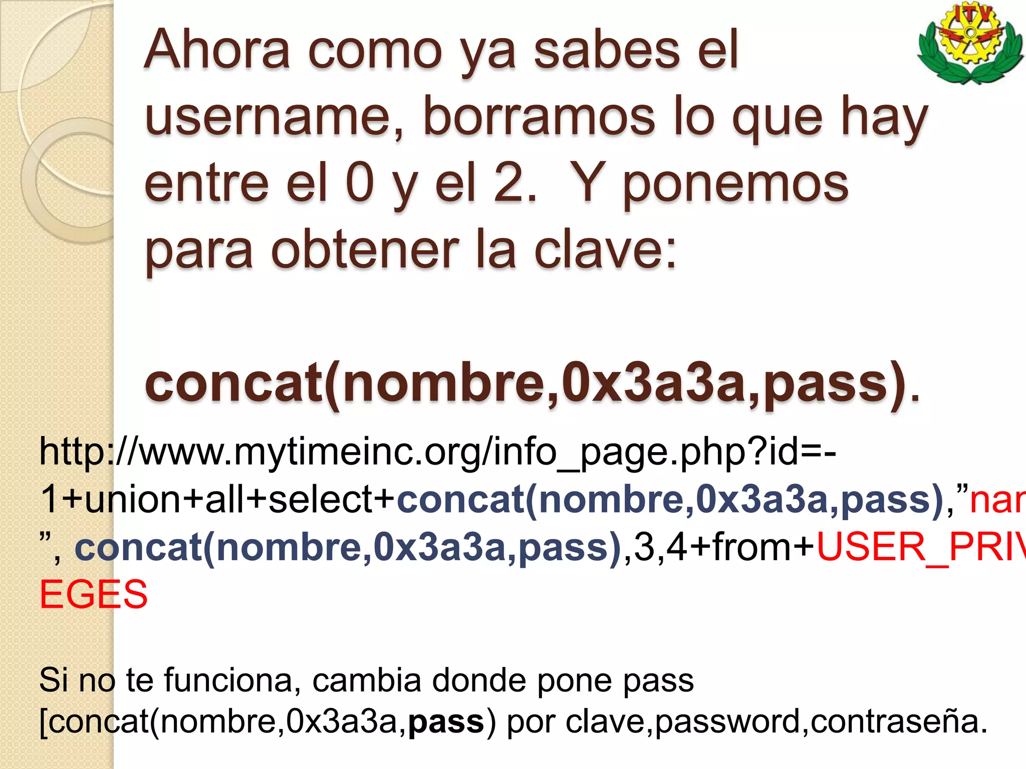 Sql injection | PPT