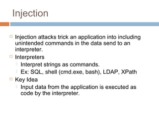Sql injection | PPT