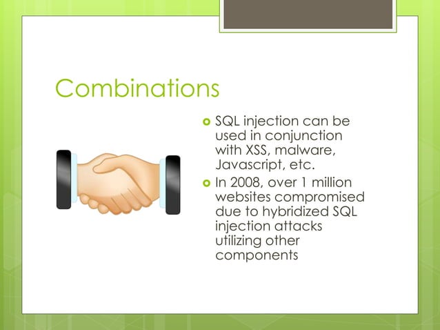 Sql injection | PPT