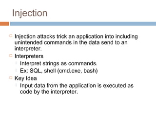 Sql injection | PPT
