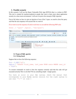 Sql injection course made by Cristian Alexandrescu | PDF