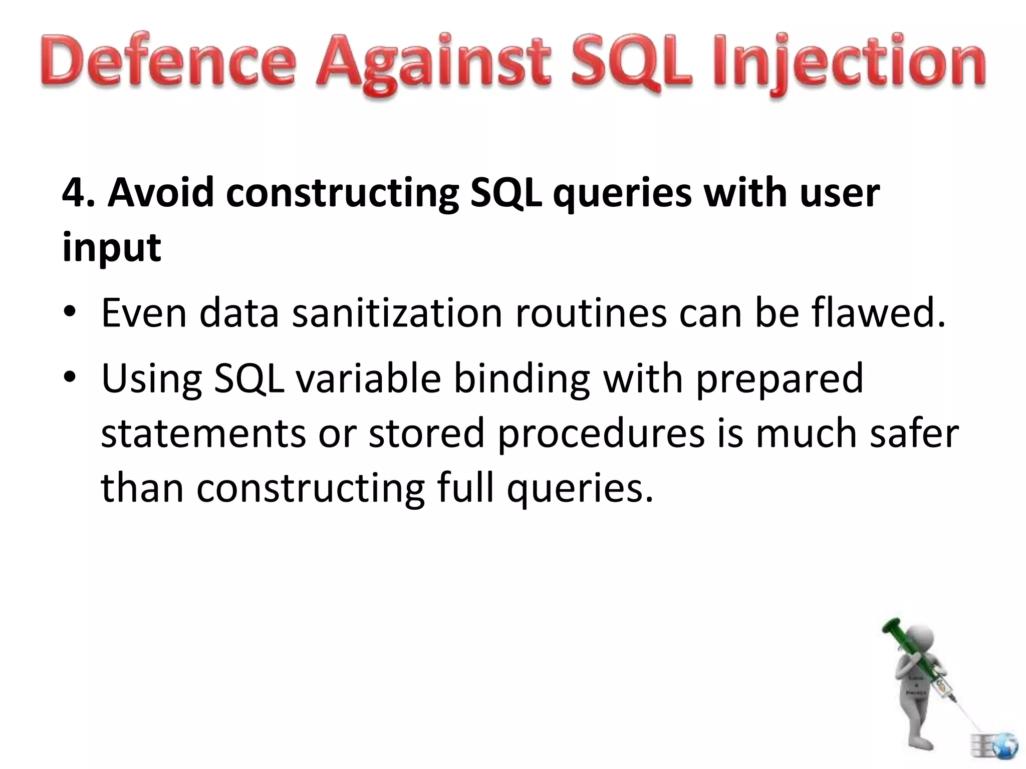 SQL INJECTION | PPTX