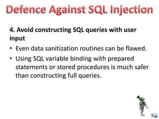 SQL INJECTION | PPTX