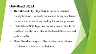 SQL INJECTION | PPTX