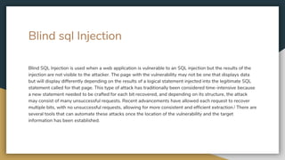 Sql injection | PPT