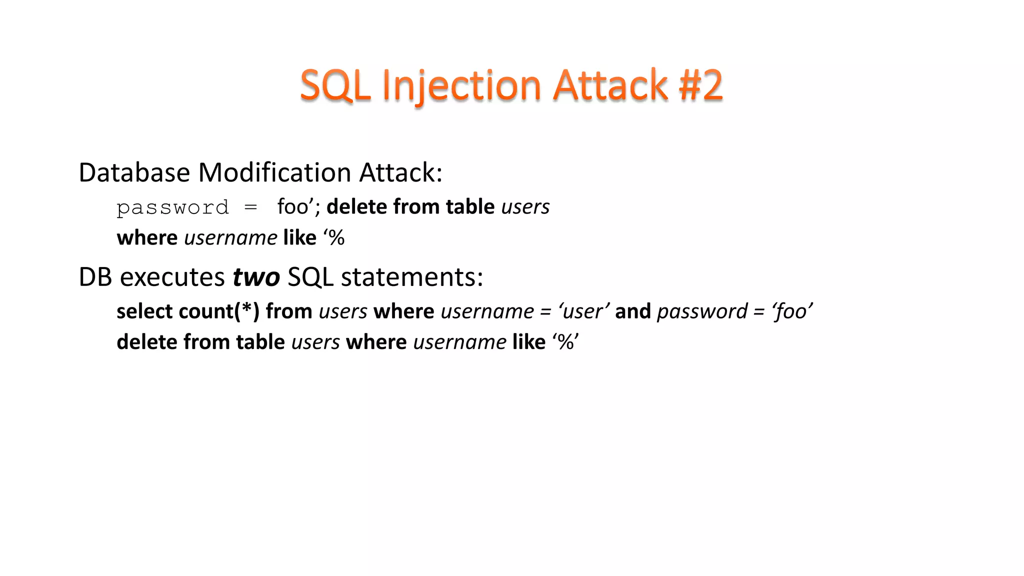 Sql injection | PPT