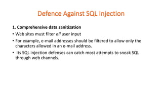 Sql injection | PPT