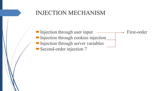 Sql injection | PPT