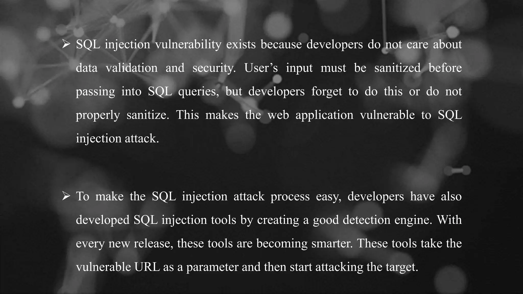 Sql injection | PPT