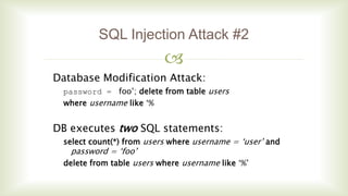 Sql injection | PPT