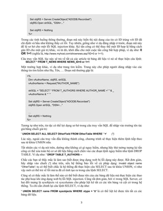 Sql injection2 | PDF