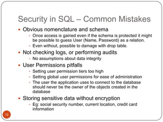 SQL Injection Attacks cs586 | PPT