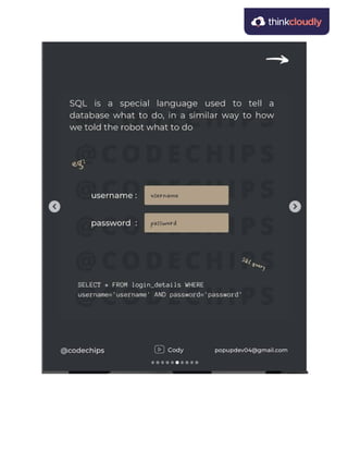 SQL injection explained | PDF | Marketing and Advertising | Business