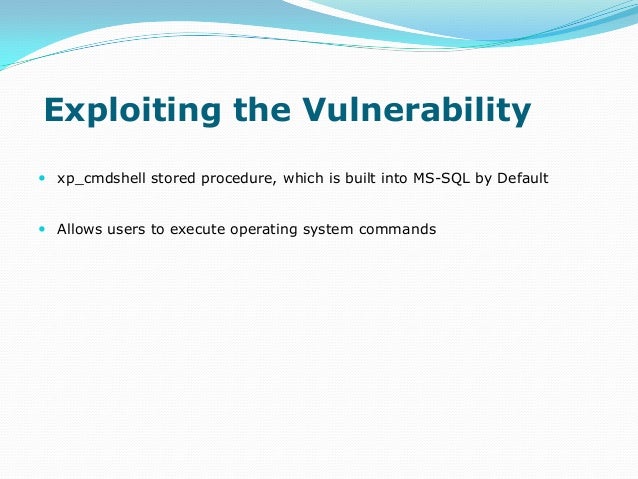 Sql Injection Exploit