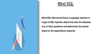 Sql injection in cybersecurity | PPTX