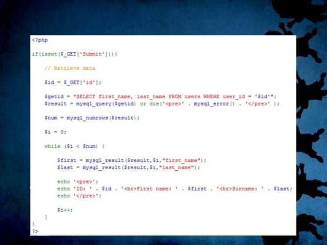Sql injection manish file | PPT