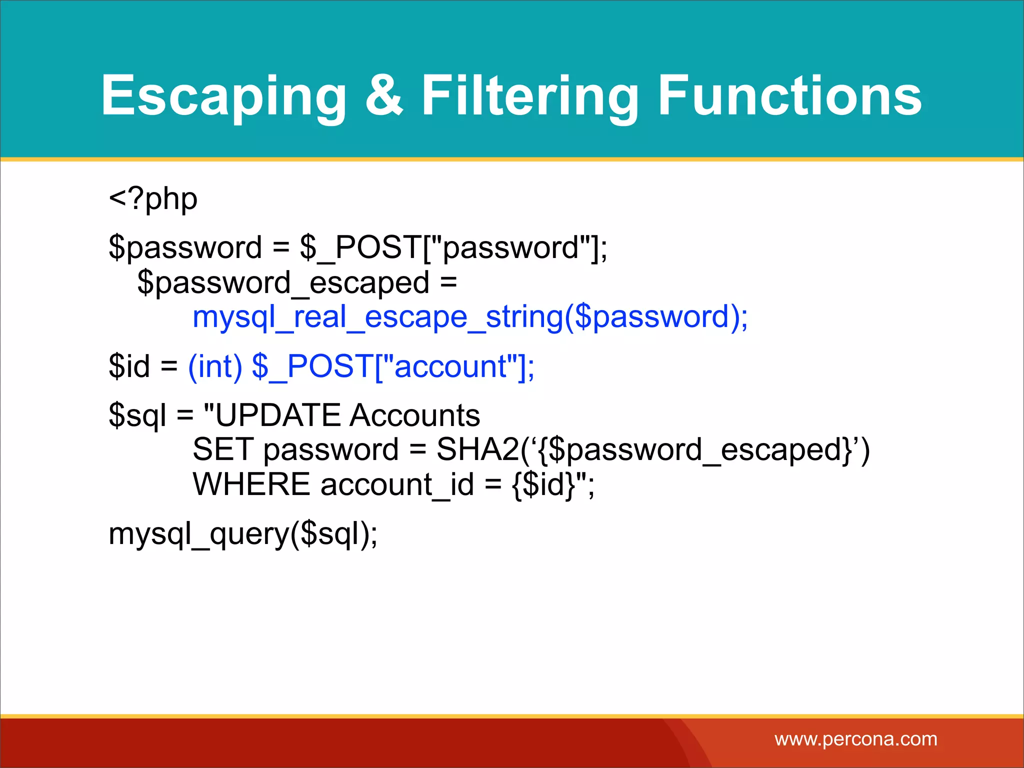 Sql Injection Myths and Fallacies | PDF