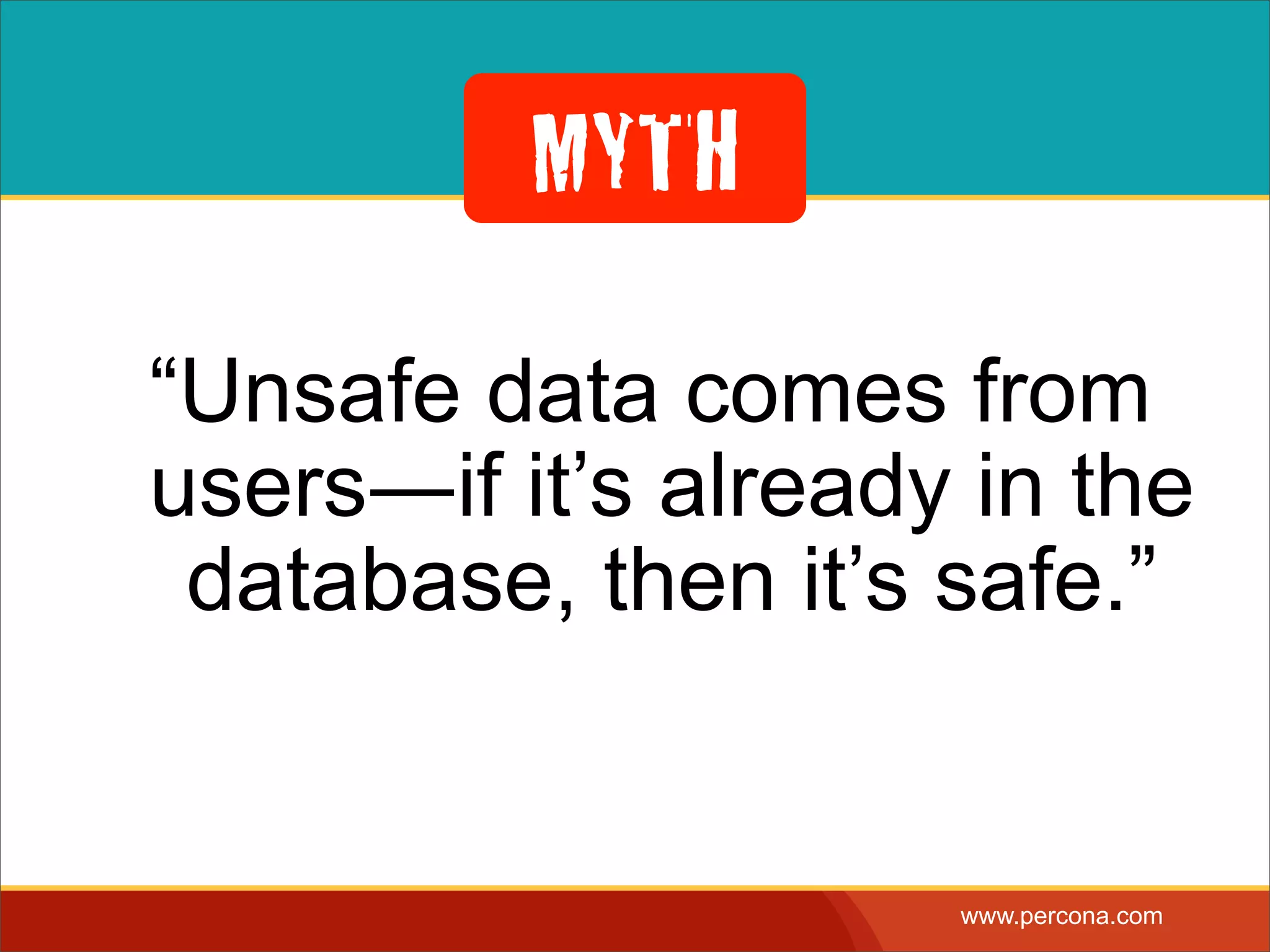 Sql Injection Myths and Fallacies | PDF