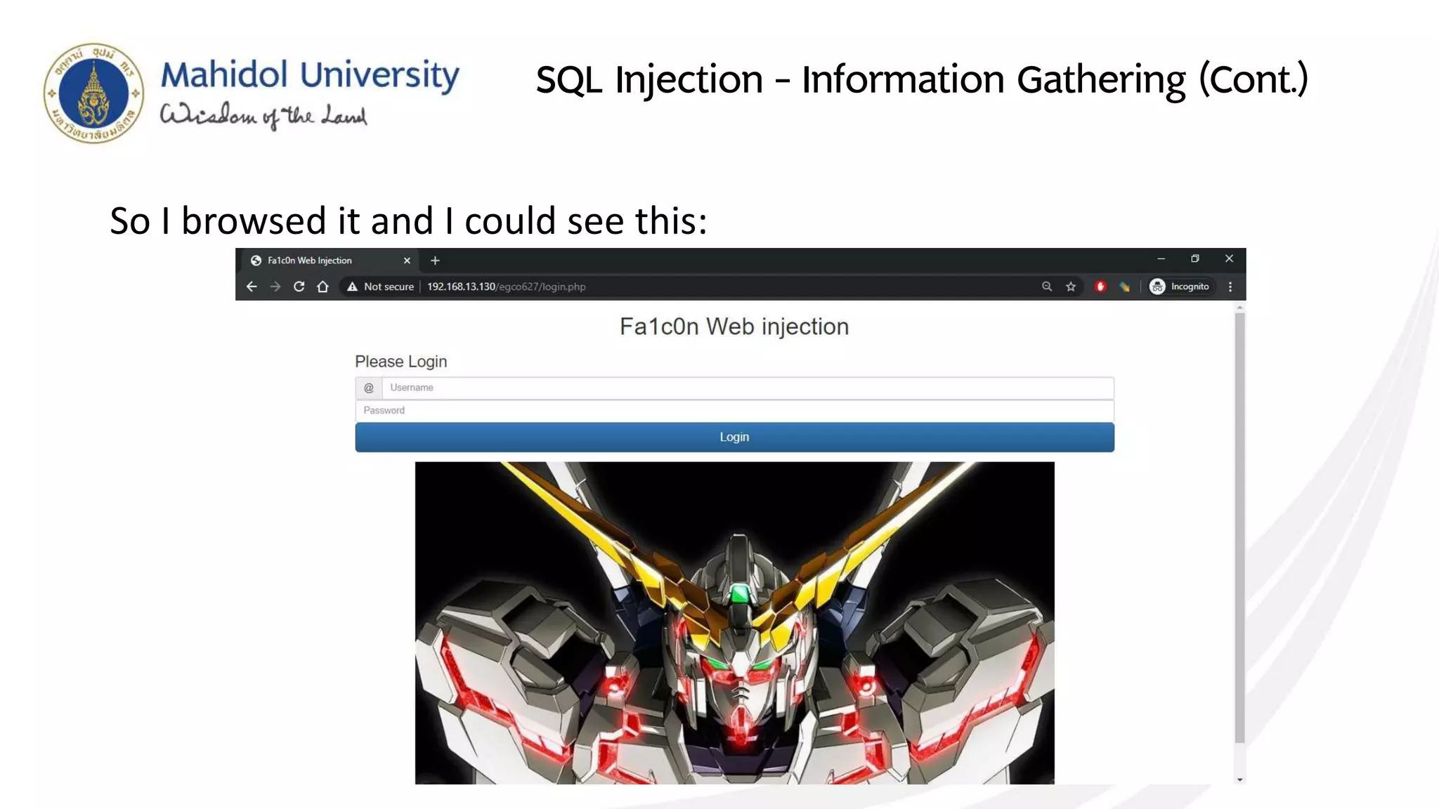 Sql Injection Prevention Techniques Pptx Databases Computer
