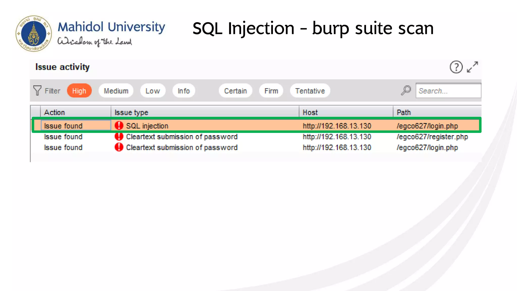 Sql Injection Prevention Techniques Pptx Databases Computer Software And Applications