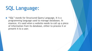 Sql injections | PPT