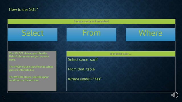 Sql introduction | PPTX