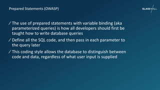 SQLi for Security Champions | PPTX