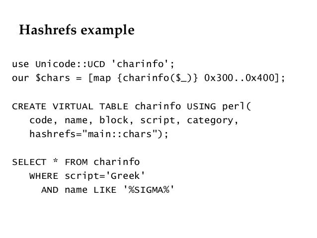 Sqlite virtual-tables written in Perl